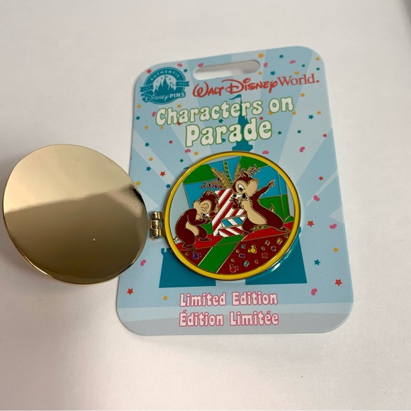 Disney | Accessories | Nwt Chip Dale Characters On Parade Pin Opens ...